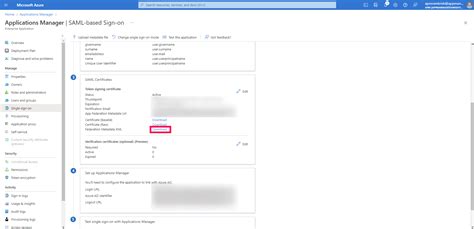 Configuring Saml Authentication For Azure In Applications Manager