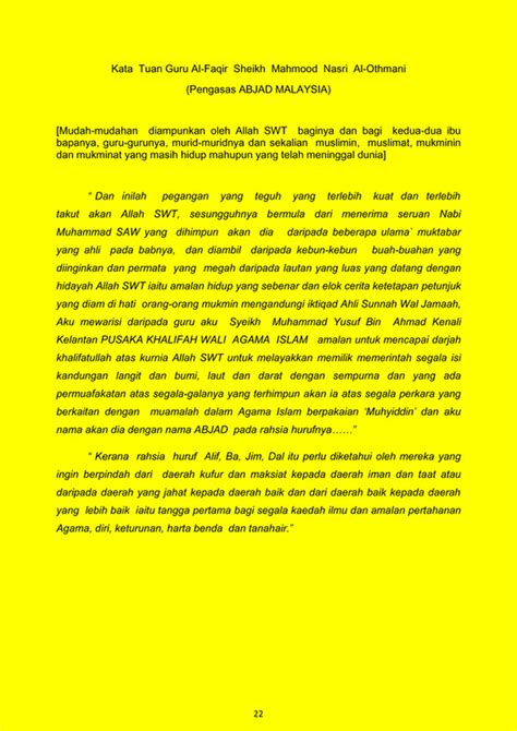 Modul Abjad Asli Malaysia