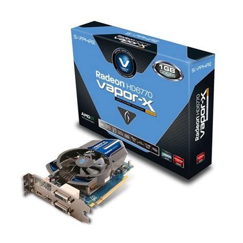 Sapphire Radeon HD 6770 Vapor-X 1GB 128-bit GDDR5 860MH - 11189-01-41G ...