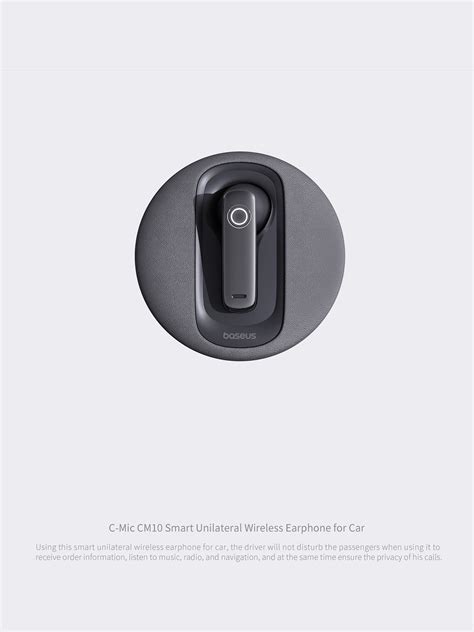 If Design C Mic Cm Smart Unilateral Wireless Earphones