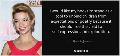 Masiela Lusha Quote I Would Like My Books To Stand As A Tool