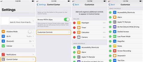 How To Customize Ios Control Center Leawo Tutorial Center