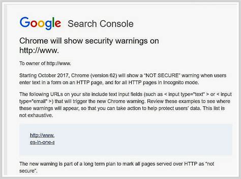 What Does Chrome Will Show Security Warnings Mean And How Do I Fix It