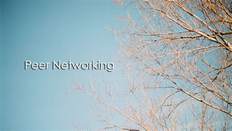 Tips For Peer Networking Fstoppers