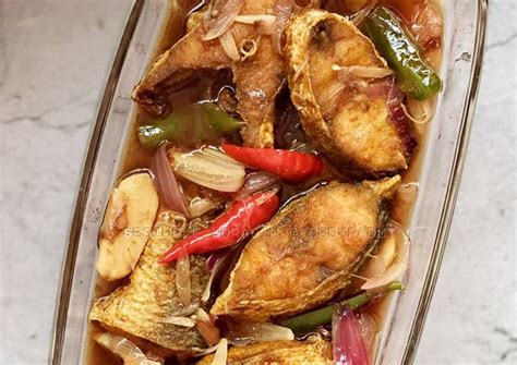 Resipi Ikan Senangin Masak Asam Berkicap Oleh Sesimple Loralin Cookpad