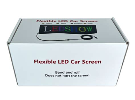 Led Flexible Display Bluetooth Smart App Control Scrolling Text Pattern Animation Rgb Led Matrix