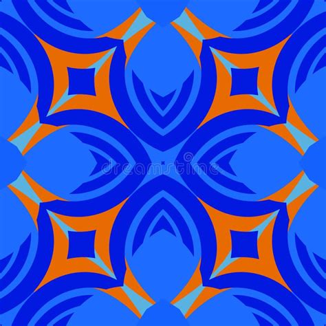Simple Trendy Symmetrical Geometric Pattern Great For Fashion Design