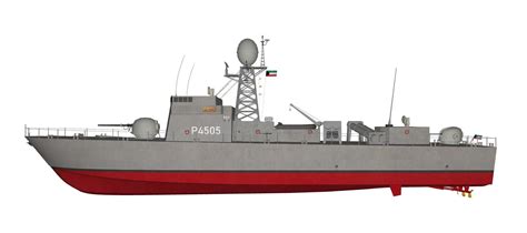 Kuwaiti Navy Al Sanbouk Tnc 45 Fast Attack Craft Thirdwire Strike