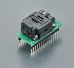 DIL QFN ZIF CS Programming Programmer Adapter Socket Converter Package QFN Elnec