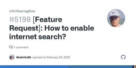 Feature Request How To Enable Internet Search · Issue 5198