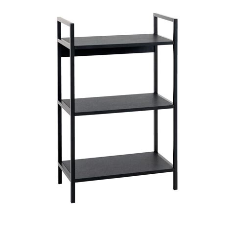 ᐉ Стелаж для дому Msmloft 900х600х350 мм Чорний 700 124 • Краща ціна в Києві Україні • Купити