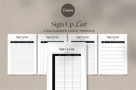 Sign Up List Graphic By The Blog Creative · Creative Fabrica