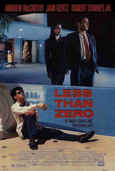 Less Than Zero Quotes 16 Video Clips Clipcafe