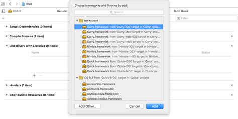 Creating Your First Ios Framework