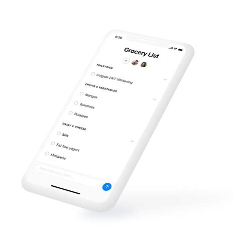 The Best Grocery List App For IPhone Any Do
