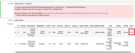 python Reemplazar valores celda por celdas dentro de un for en pandas Stack Overflow en español