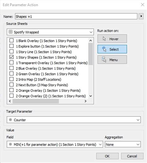 Using Parameter Actions For Interactive Data Storytelling In Tableau
