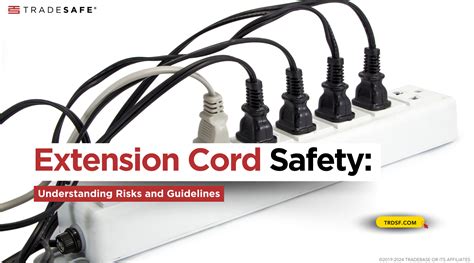 Extension Cord Safety In Construction 5 Simple Extension Cord Rules To