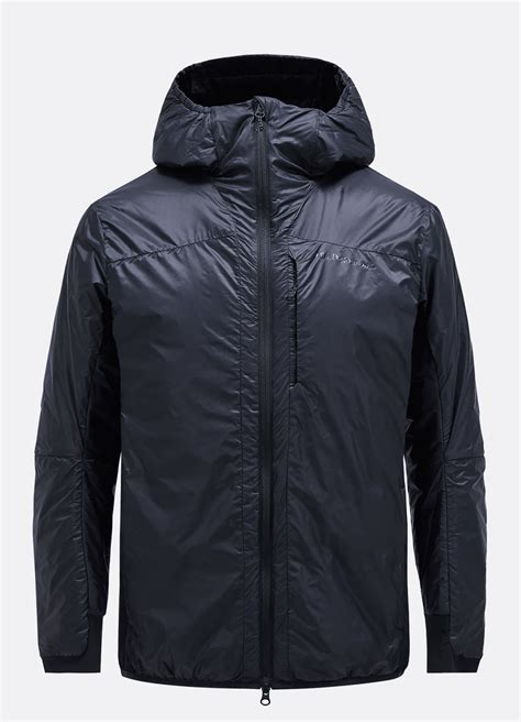 Peak Performance Radiance Hood Jacket Black Aqua Sport Deurne