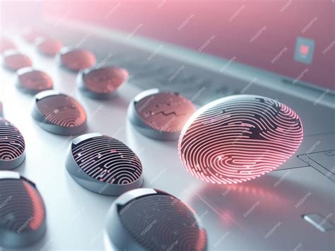 Premium Photo Secure Access Digital Biometric Security And Identity Verification By