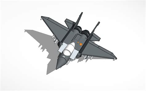 3d Design F 15 Fighter Jett Tinkercad