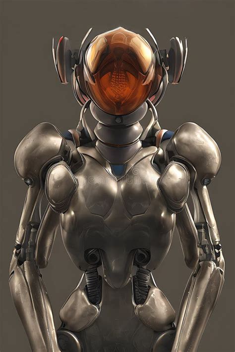 Fantasy Woman Robot Great Design For Any Purposes Stock Illustration Illustration Of Fiction