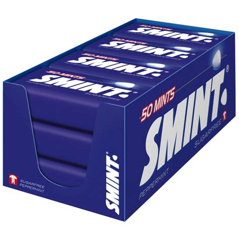 Smint Tin Mint Flavor Case 12 Metal Boxes