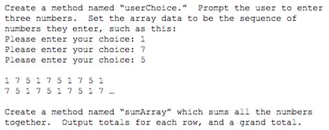 Solved Multi Dimensional Arrays Create Main Class Named
