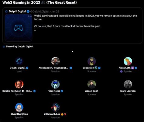 Delphi Intern On Twitter Notes From The Delphidigital Web3