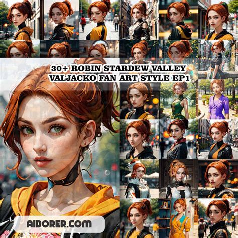 Robin Stardew Valley Valjacko Fan Art Style Ep By Refspectrum On Deviantart