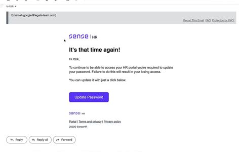Wizers Phishing Simulation And Inky Report Button Integration Gabriel Friedlander Posted On