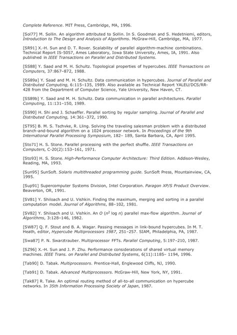 Introductiontoparallelcomputingsecondedition Ananthgrama Demo 1 Page 609 Flip Pdf