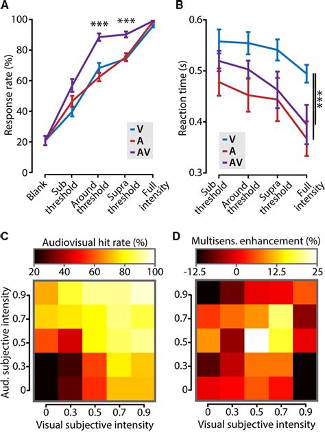 Cross Modal Increase Of Stimulus Detection Performance A Mice Showed Download Scientific