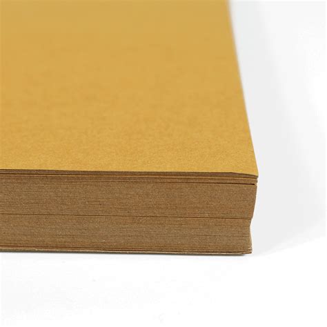 กระดาษคราฟท์สีน้ำตาลทอง ขนาด A3 เกรด Ka125 หงส์ไทย โรงงานผลิตบรรจุภัณฑ์จากกระดาษ