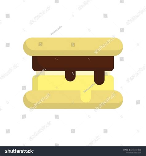 Ice Cream Sandwich Icon Design Template Stock Vector Royalty Free