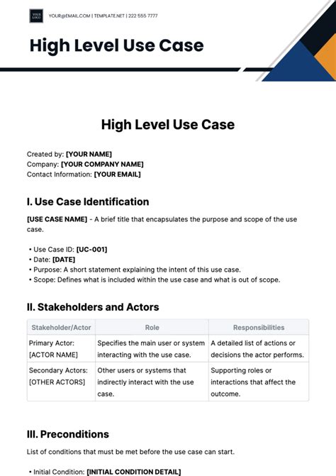 Page 2 Free Use Case Templates To Edit Online And Print