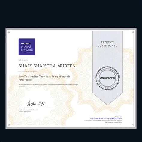 Visualizedata Presentationskills Certification Shaik Shaistha Mubeen