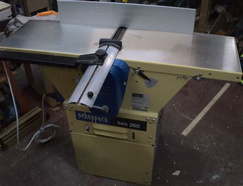 Sold Scheppach Hms 260 Planer Thicknesser Uk Workshop