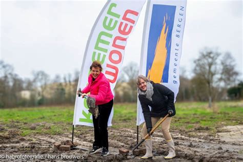 Eerst Schep In De Grond Voor 152 Woningen Op Het Oude Bsv Terrein Flessenpost Uit Bergen