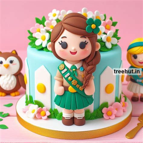 Girl Scouts Cake Decoration Ideas With Cake Decoration Techniques And Tips
