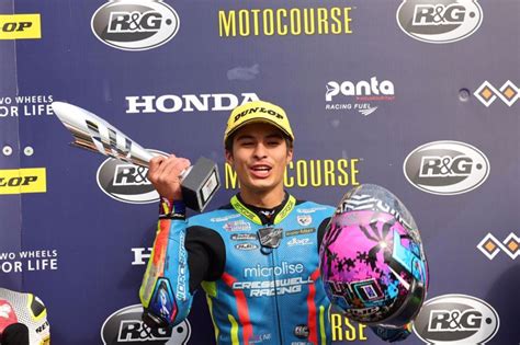 Julian Correa Was Celebrating The Win At Oulton Park This Afternoon