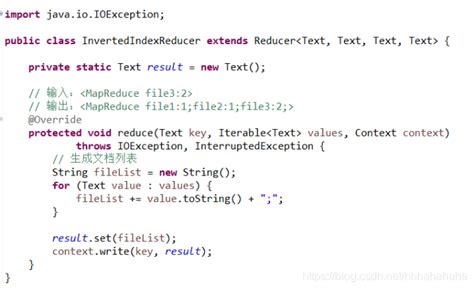 Mapreduce经典案例 倒排索引闹心。的博客 Csdn博客 Mapreduce经典案例 倒排索引闹心。的博客 Csdn博客