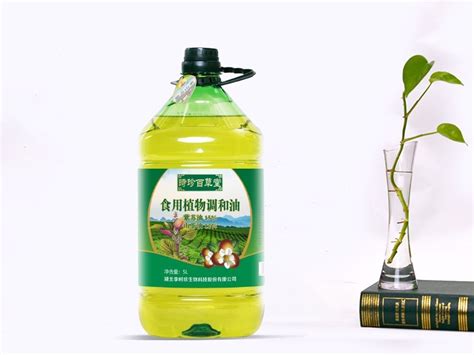 时珍百草堂 紫苏山茶食用植物调和油5L 食用油系列 湖北李时珍生物科技股份有限公司