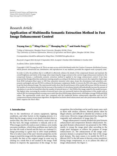 Pdf Application Of Multimedia Semantic Extraction Method In Fast
