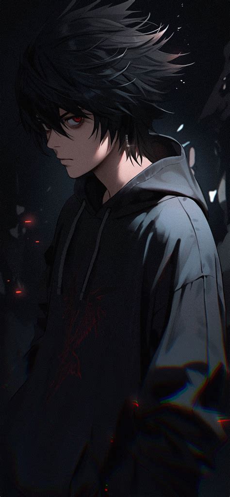 Death Note L Black Wallpapers Death Note L Wallpaper For Iphone