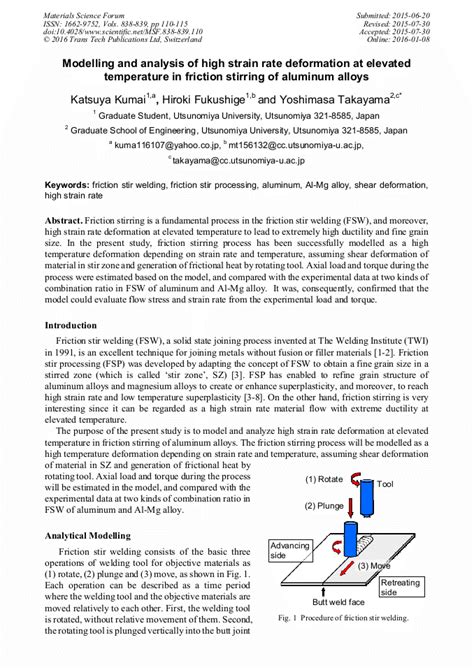 Modelling And Analysis Of High Strain Rate Deformation At Elevated Temperature In Friction
