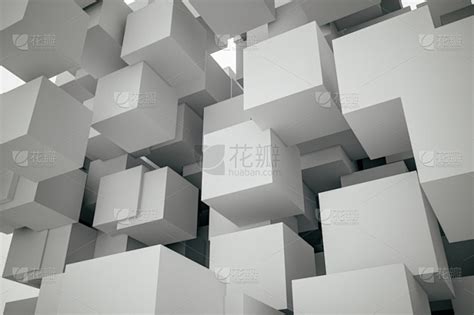 立方体水平画幅形状无人绘画插图符号组物体几何形状计算机制图计算机图形学素材 花瓣网