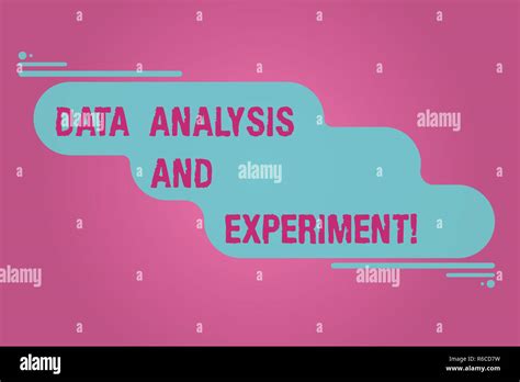 Handwriting Text Writing Data Analysis And Experiment Concept Meaning Technological Research