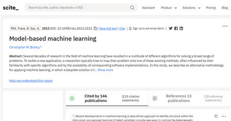 Model Based Machine Learning