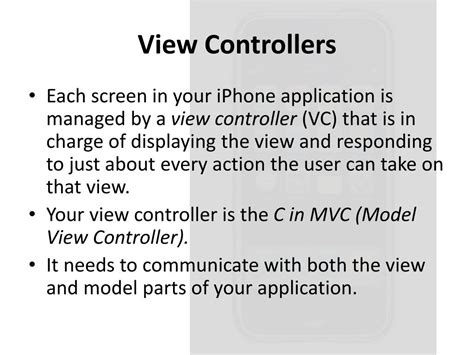 Ppt View Controllers Powerpoint Presentation Free Download Id1876537